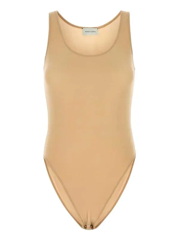 Magda Butrym Bodysuit - Beige O Tan