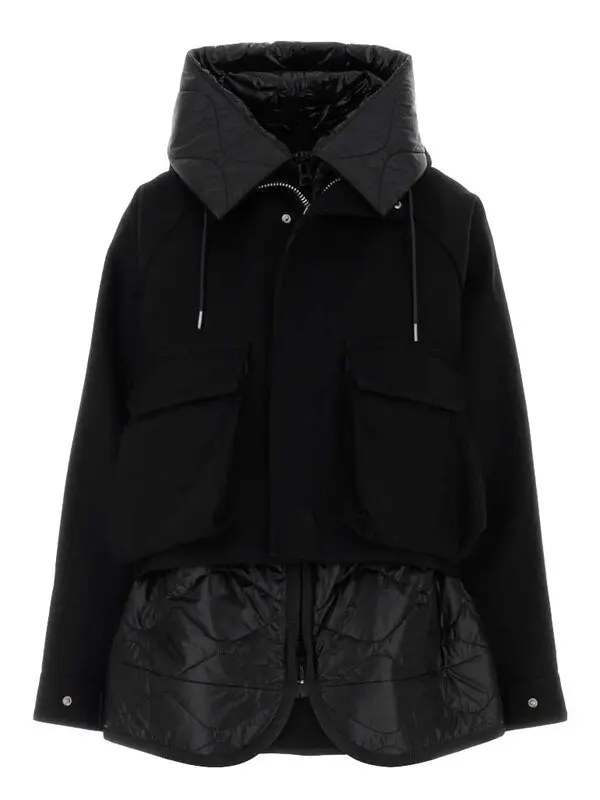 Sacai Nylon Jacket - Black
