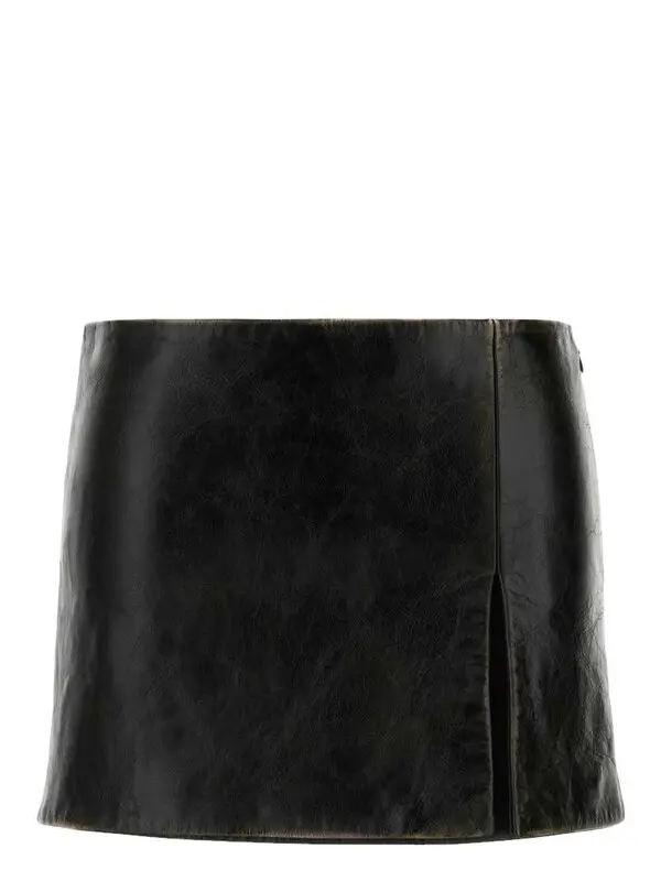 Miu Miu Mini Skirt - Black