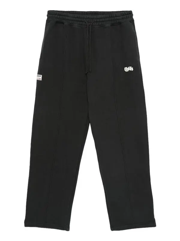 SUMMER GAMES Panelled Organic Cotton Pants - Black