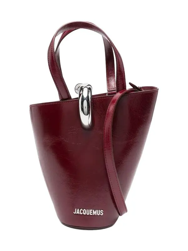 Jacquemus Small Asymmetric Bucket Bag - Purple