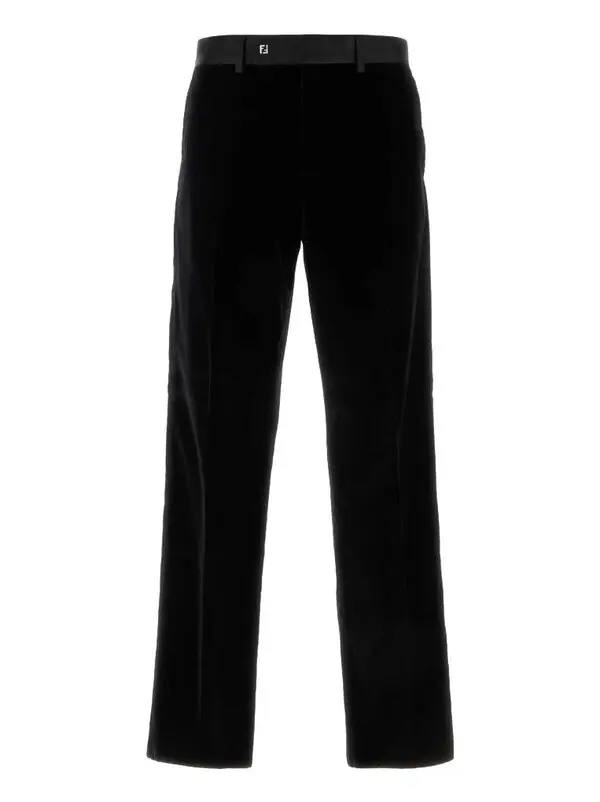 Fendi Velvet Pants - Black