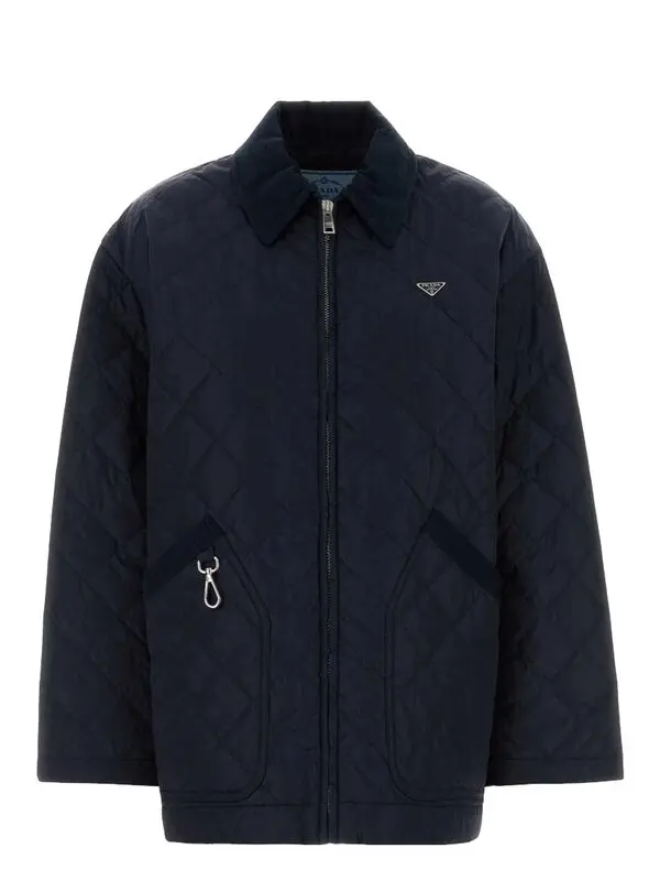Prada Re-nylon Jacket - Blue
