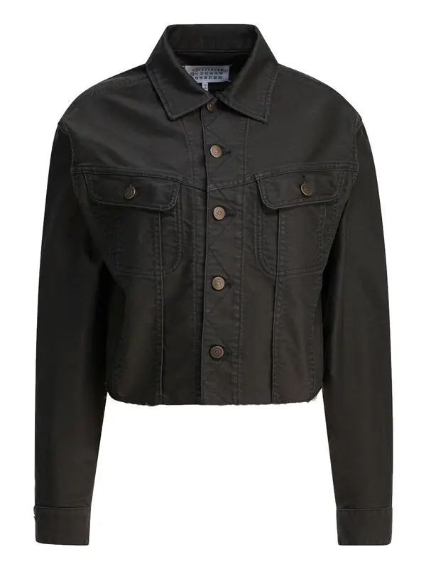 MAISON MARGIELA Denim Jacket - Black