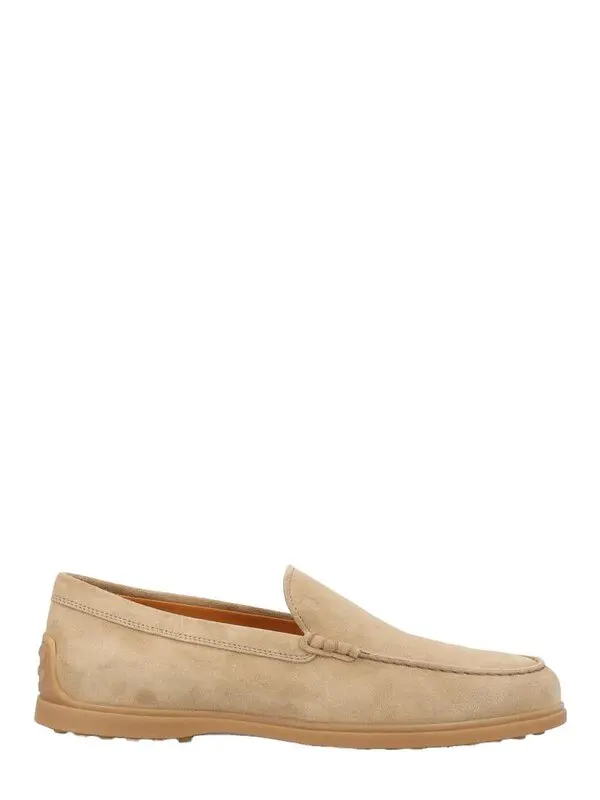 TOD'S Suede Loafer - Light Tobacco