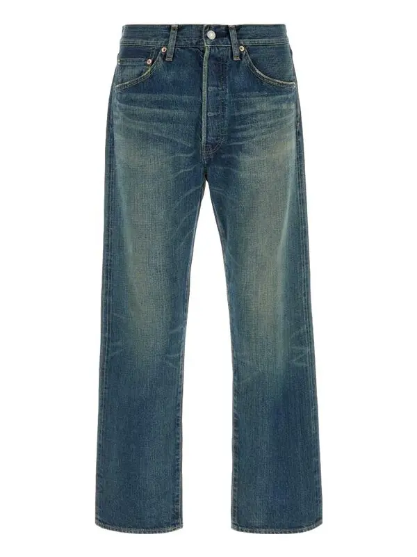 Junya Watanabe Cotton Denim Jeans - Blue