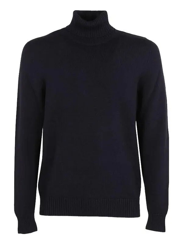 DRUMOHR Merino Wool Sweater - Blue