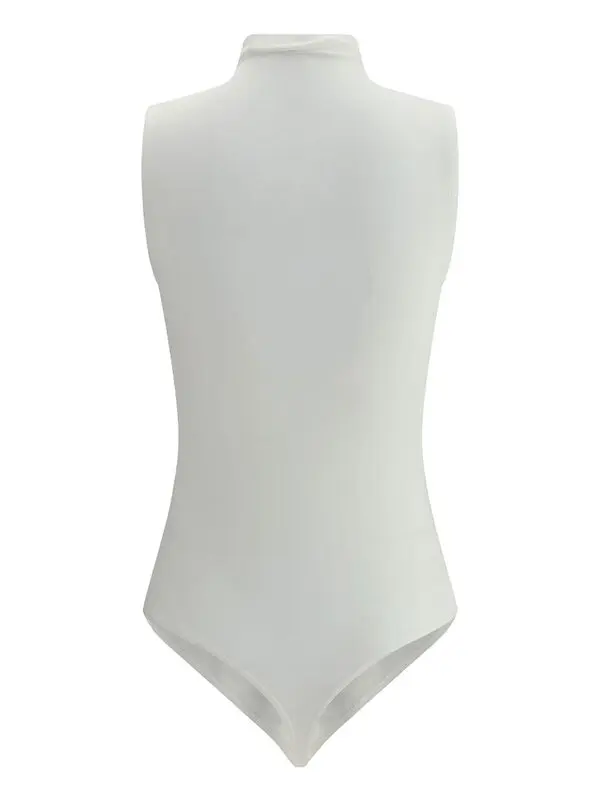 Wolford Seamless Turtleneck Tube Body - White
