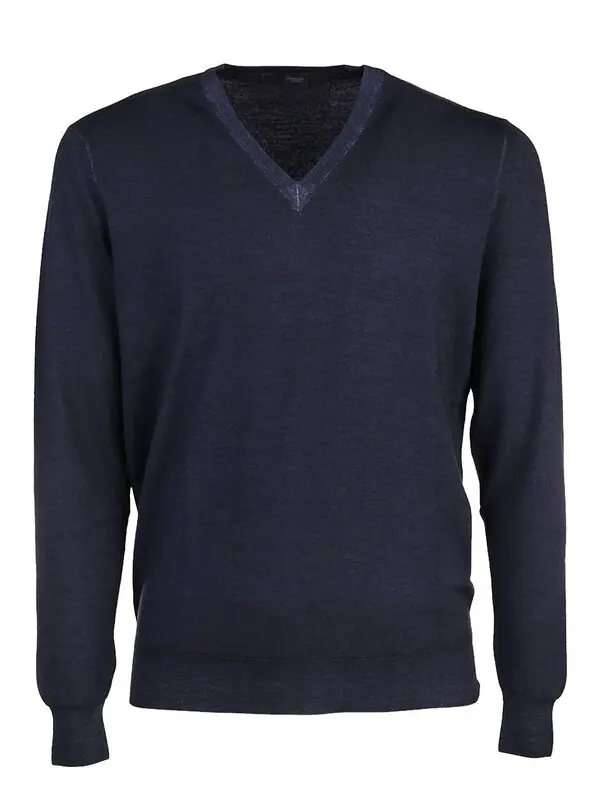 DRUMOHR Rasato Sweater - Blue