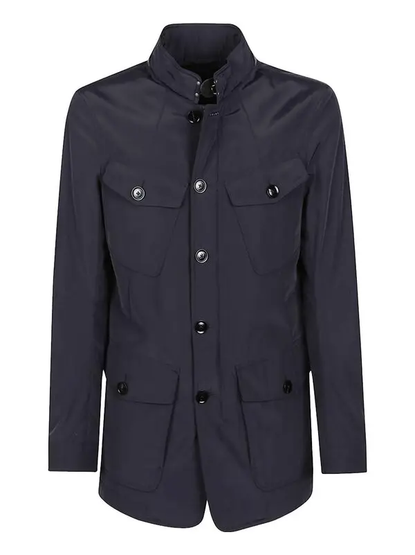 TOM FORD Military Jacket - Blue