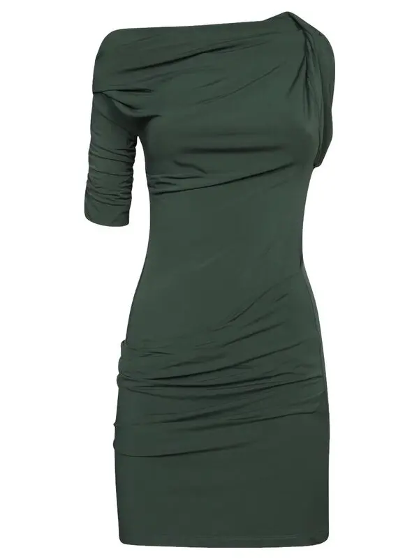 Jacquemus Draped Dress - Green
