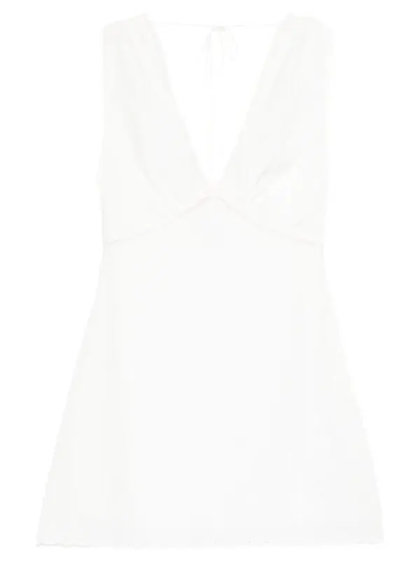 Faithfull The Brand Luna Mini Dress Ff4601-jbw - White
