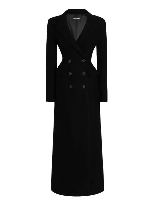 Dolce & Gabbana Cashmere Coat - Black