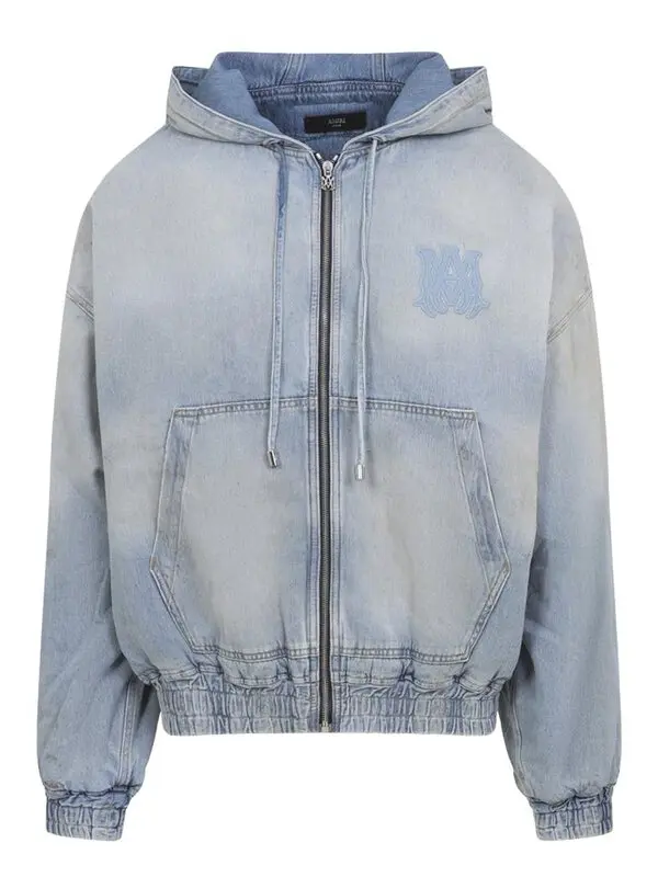 Amiri Club Bomber Jacket - Blue