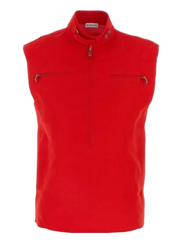 Burberry Knitwear Vest - Red