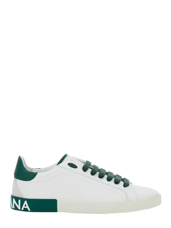 Dolce & Gabbana Portofino Low-top Sneakers - White