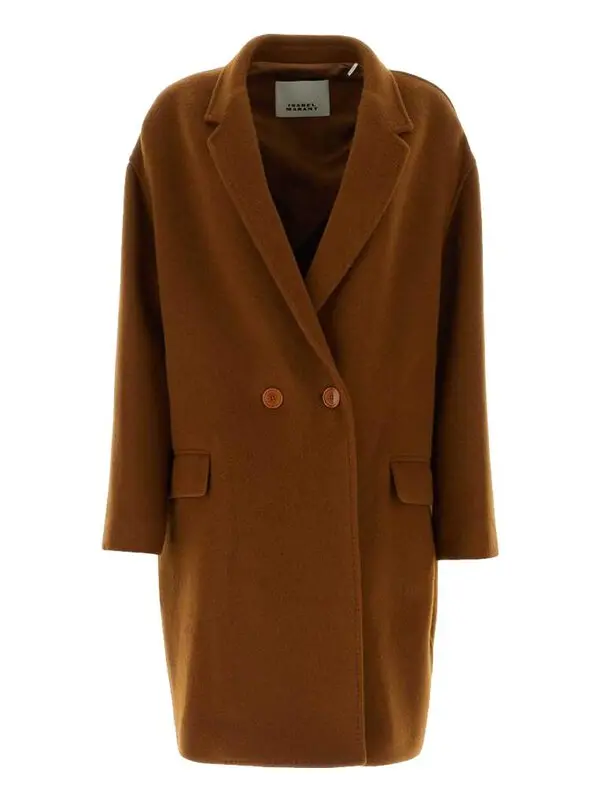 Isabel Marant Double-breasted Wool Coat - Brown