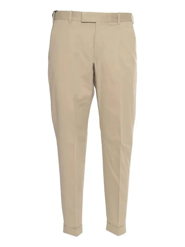 PT TORINO Rebel 1 Pleat Trousers - Beige