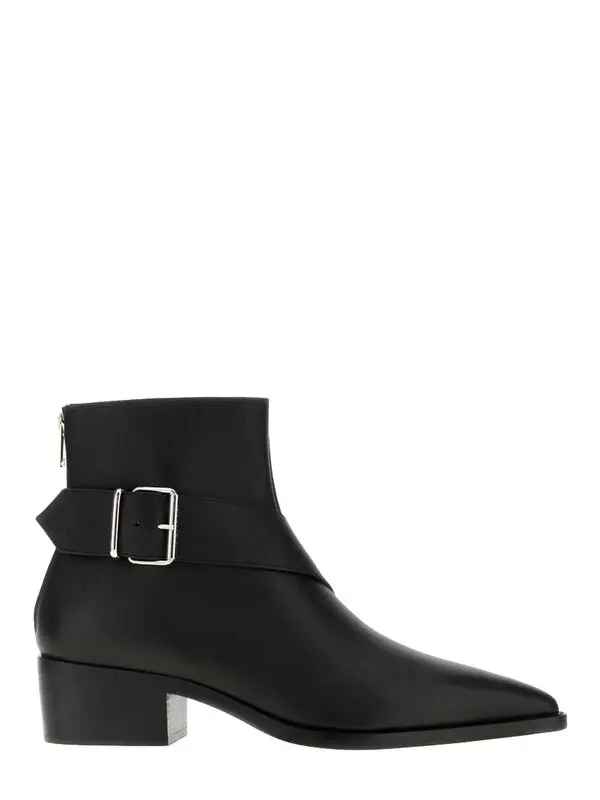 Alexander McQueen Heron Ankle Boots - Black