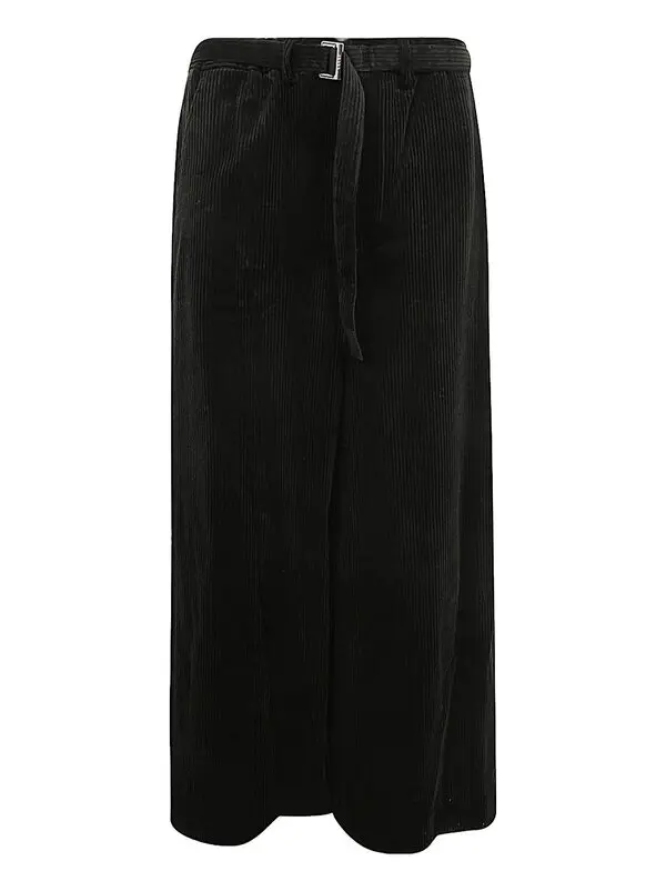 Sacai Corduroy Trousers - Black