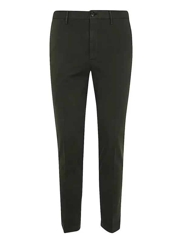 Incotex Straight Leg Trousers - Green
