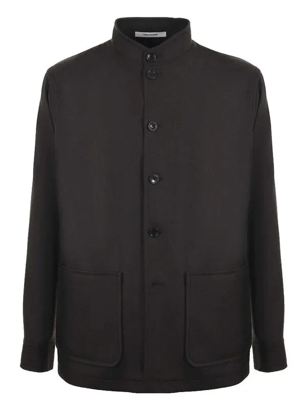 Tagliatore Collared Jacket - Brown