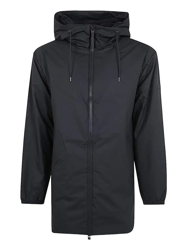 Rains Lohja Long Rain Jacket - Blue