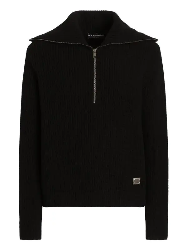 Dolce & Gabbana Wool Pullover - Black