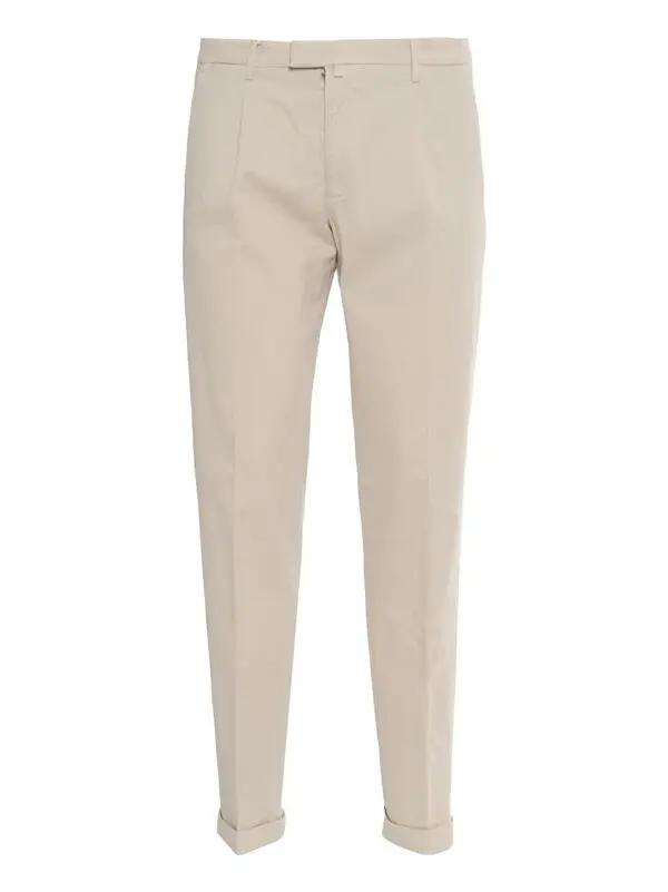 BRIGLIA 1949 Cotton Trousers - Beige