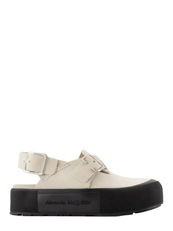 Alexander McQueen Oversize Flat Shoes - Multicolor