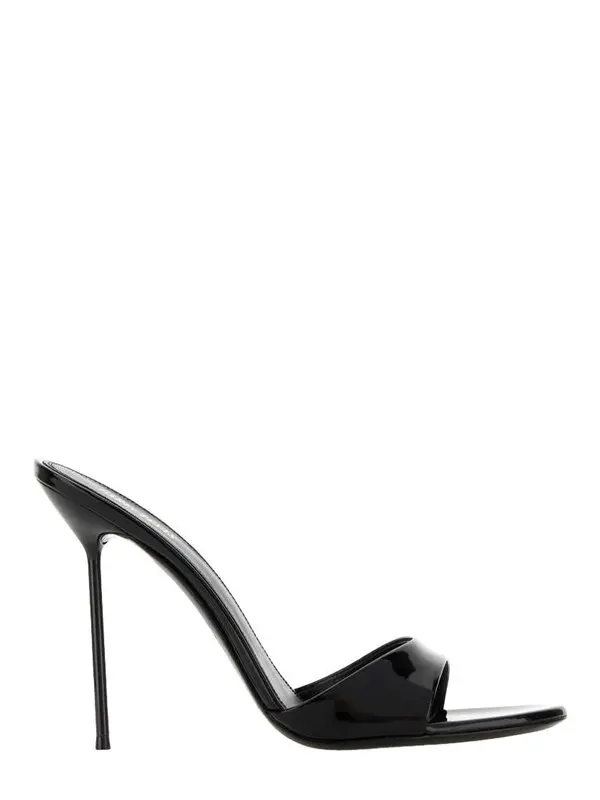 Paris Texas Lidia Mule Heel 105 - Black