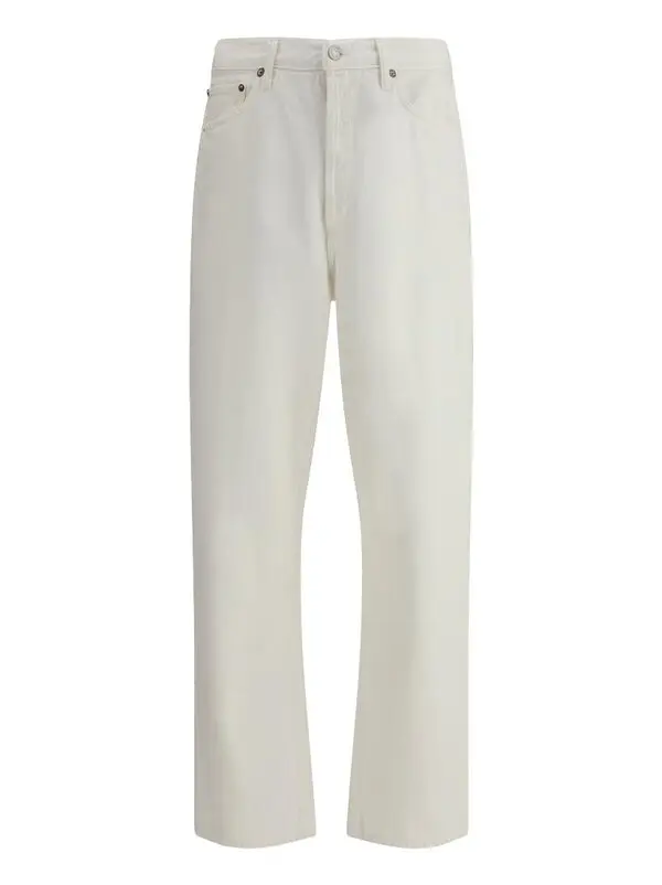AGOLDE Loose Fit Jeans - White