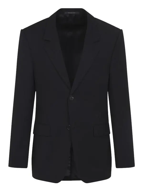 Balenciaga Tailored Wool Jacket - Black