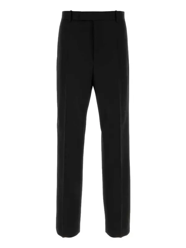 JIL SANDER Gabardine Pant - Black