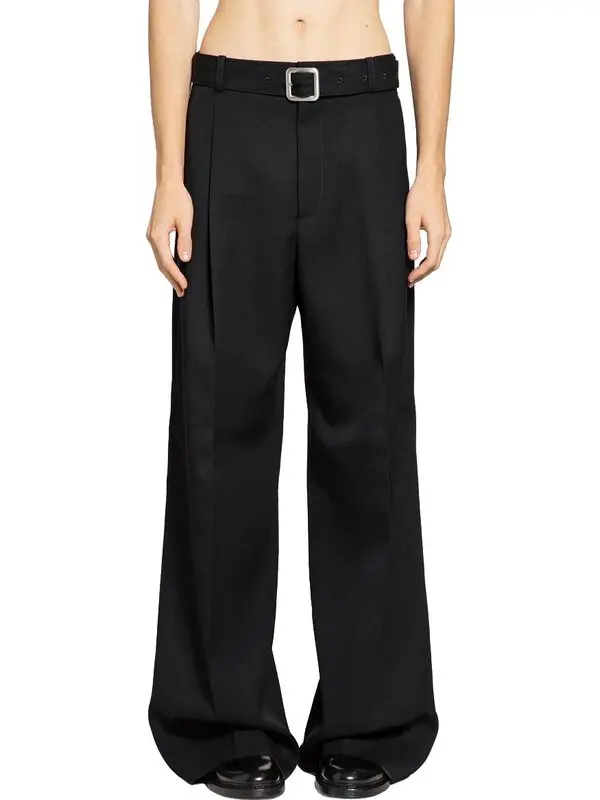 JIL SANDER Trousers - Black