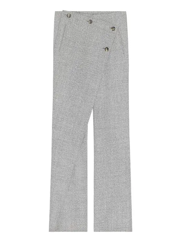 COURREGES Asymmetrical Trousers - White