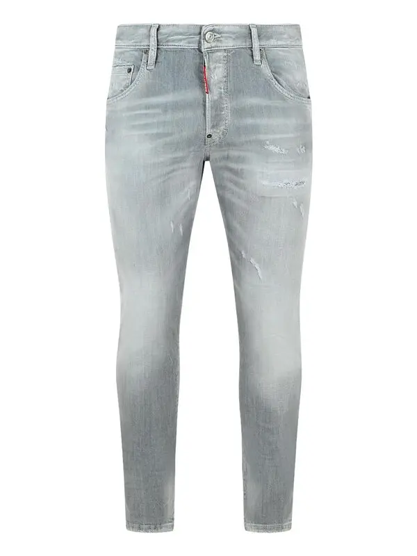 Dsquared2 Skater Light Cotton Jeans - Grey