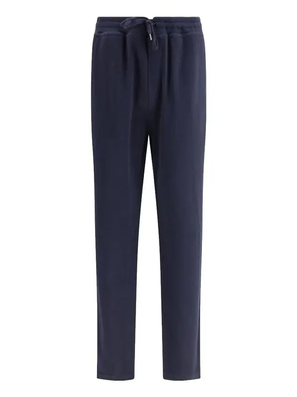 Brunello Cucinelli Cashmere And Silk Sweatpants - Blue