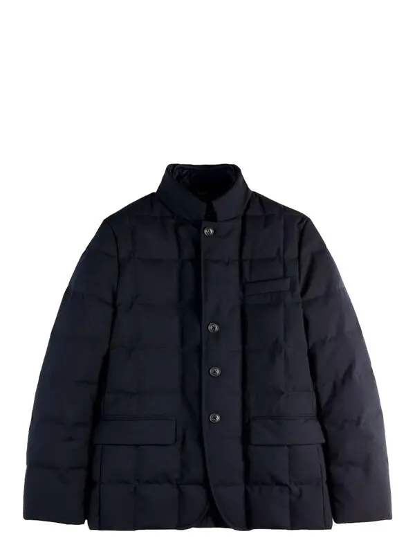 FAY Quilted Jacket - Blue