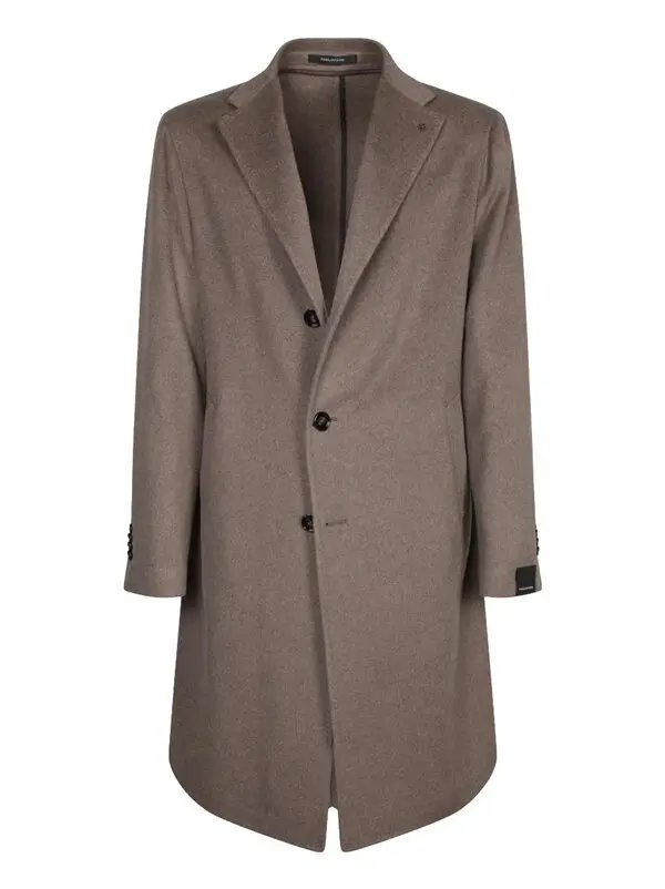 Tagliatore Cashmere Coat - Beige