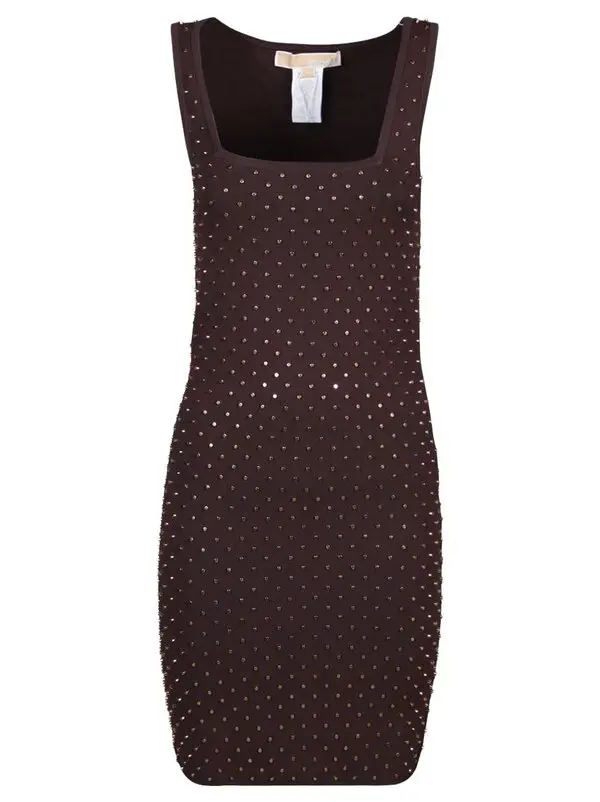 Michael Kors Sleeveless Dress - Brown