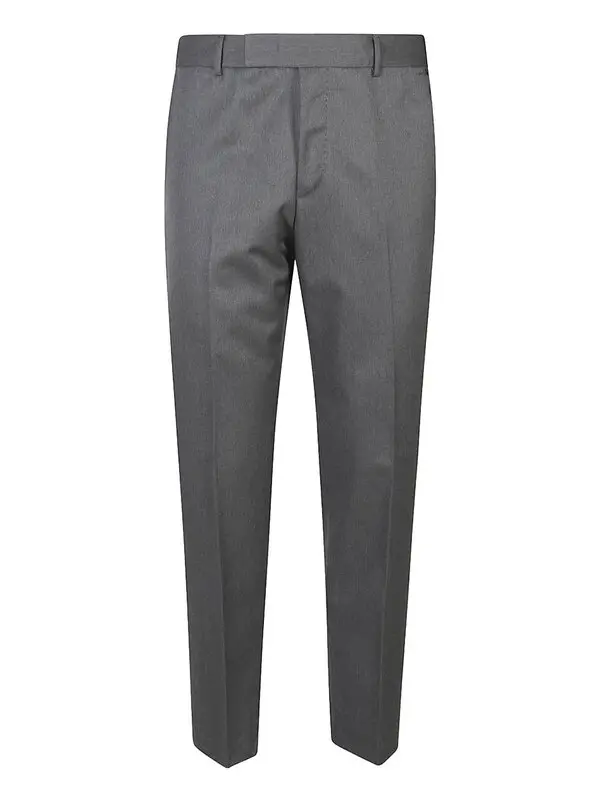 PT TORINO Flat Front Pants - Grey