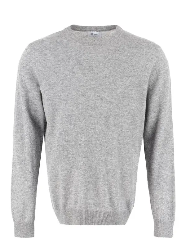 THE (ALPHABET) Cashmere Sweater - Grey