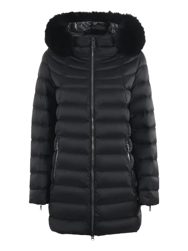 COLMAR Satin Finish Down Jacket - Black