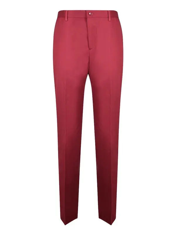Etro Cotton-blend Trousers - Red