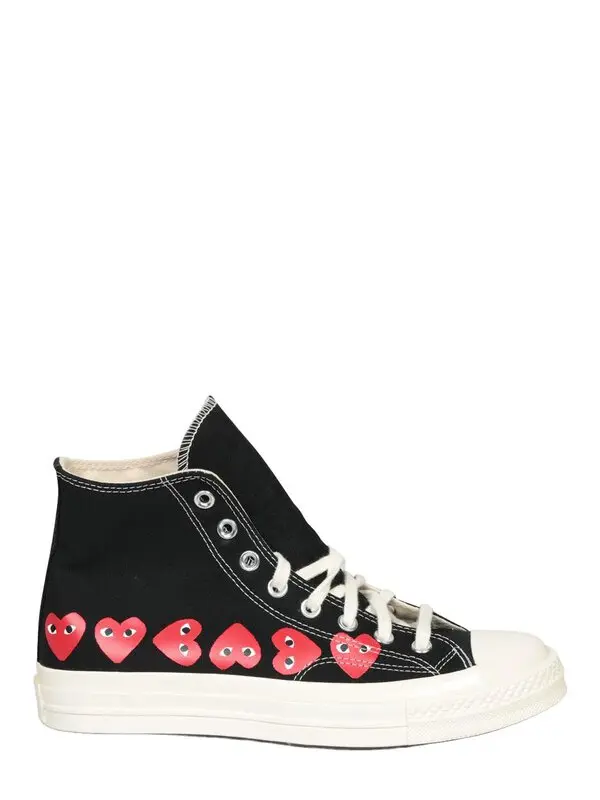 Play Comme Des Garcon High-top Sneakers - Black
