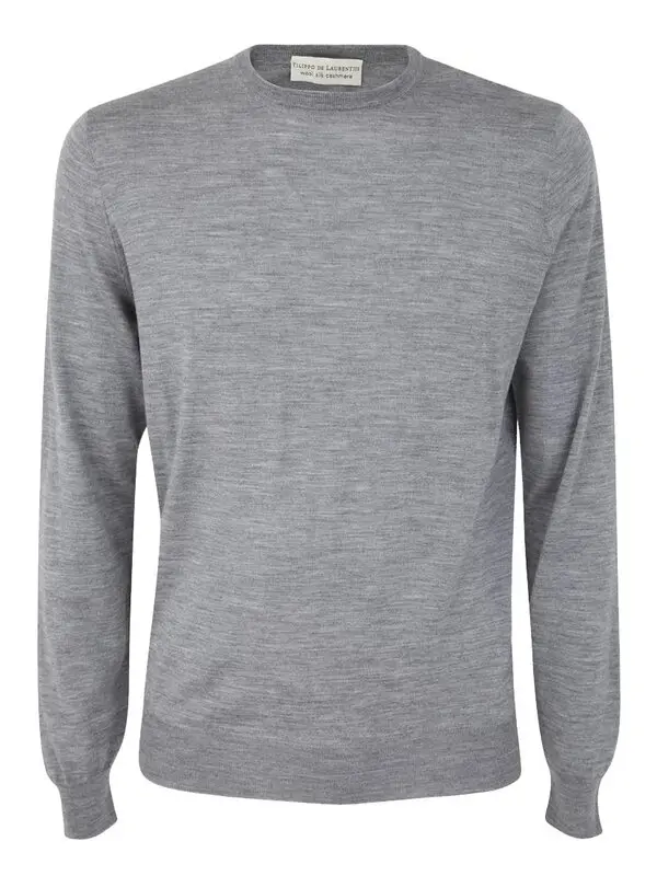 FILIPPO DE LAURENTIIS Round Neck Pullover - Grey