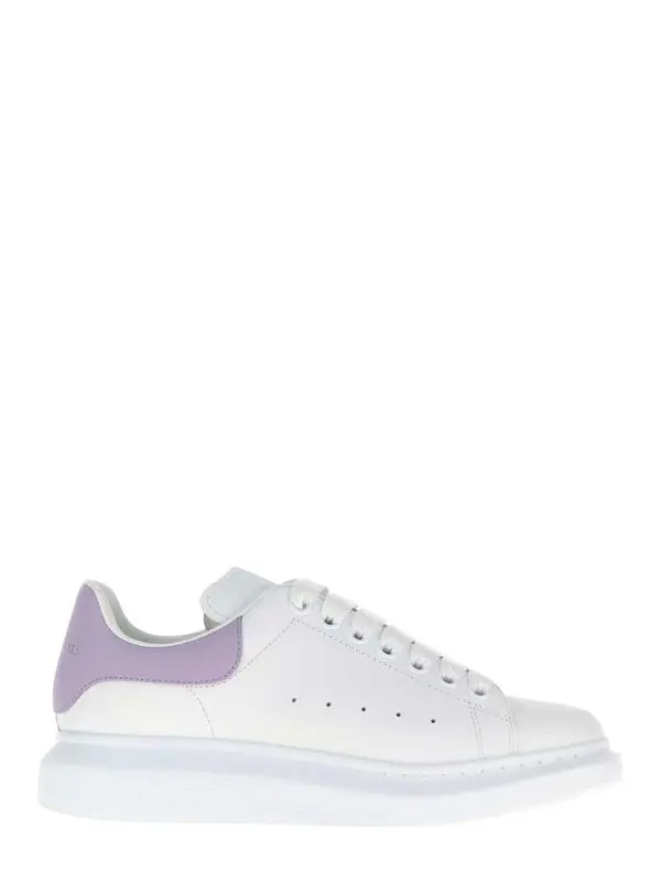 Alexander McQueen Leather Sneakers - White