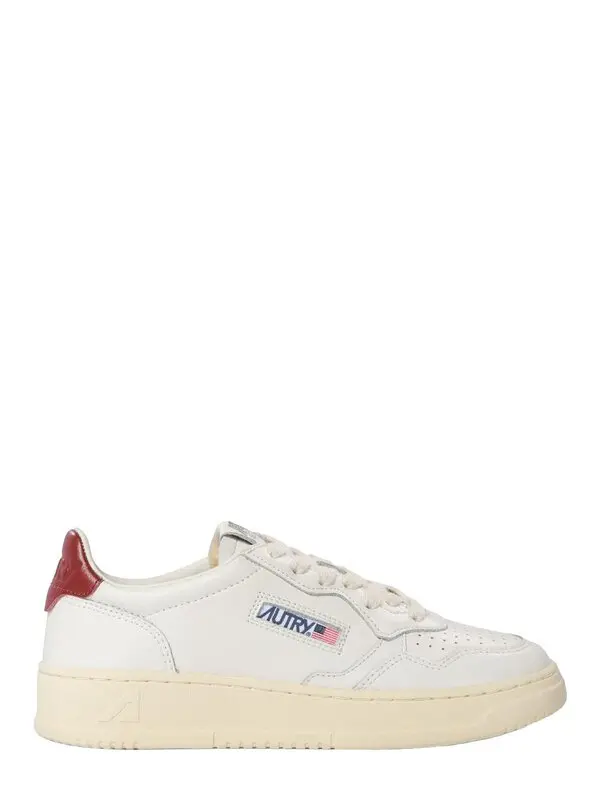 AUTRY Medalist Low Sneakers - White, Red