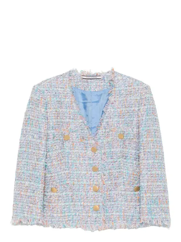 Tagliatore Light Blue Jacket - Clear Blue